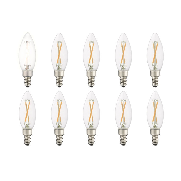 Symple Stuff Mclellan 25 Watt Equivalent B10 E12/Candelabra Dimmable LED Bulb & Reviews | Wayfair